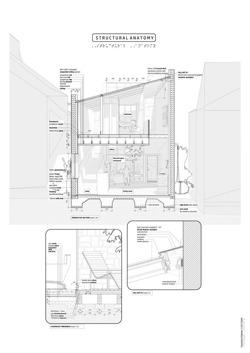The Structural Anatomy of a House for the Blind, research into ...